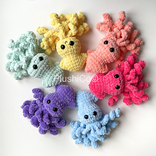 Ravelry: Baby Squid pattern by Marina Emelianova