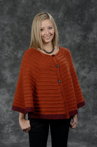 Ravelry: Cape pattern by Plymouth Yarn Design Studio