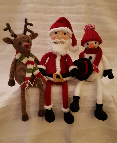 Ravelry: Shelf Sitter - set of all 3 - patterns