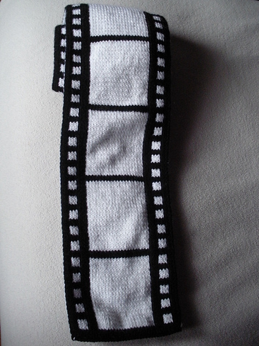 Ravelry: PoisonousApple's Film Strip Scarf