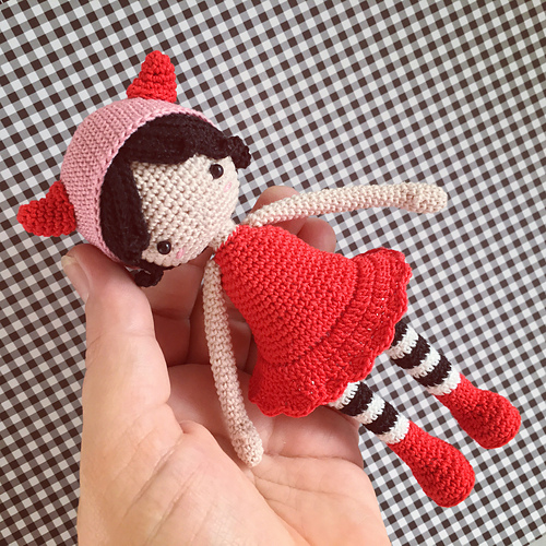 Ravelry: Dolores the Daredevil pattern by Eva Polaripop