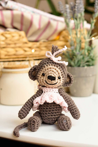 Ravelry: Baby Monkey pattern by Maria Ermolova