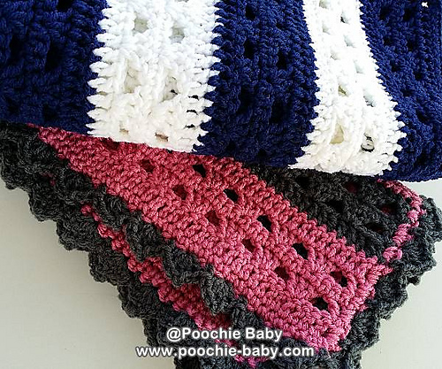 Ravelry: Two Skein Crochet Receiving Blanket pattern by Michele Gaylor
