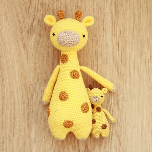 Ravelry: Mini Giraffe Amigurumi pattern by J.A. Poolvos