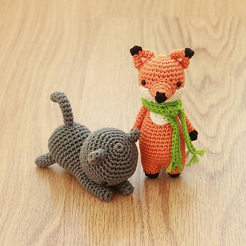 Ravelry: Mini Fox Amigurumi pattern by J.A. Poolvos