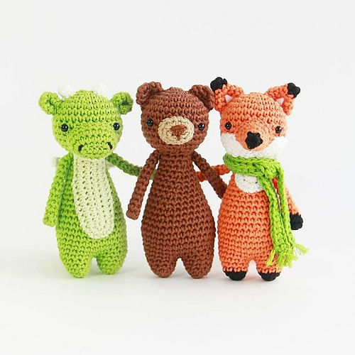 Ravelry: Mini Fox Amigurumi pattern by J.A. Poolvos