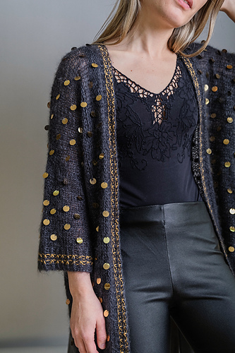 Ravelry: The night Cardigan pattern by Pope Vergara