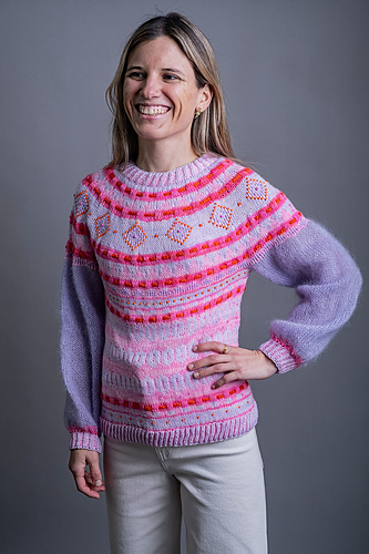 Ravelry: Temple sweater pattern by Pope Vergara