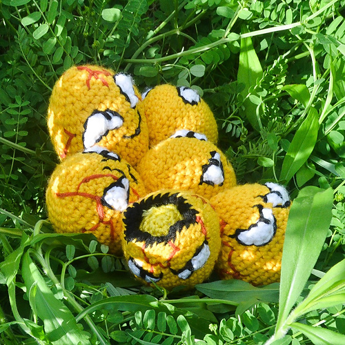 Ravelry: Exeggcute Amigurumi pattern by Vic Em