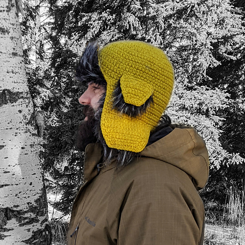 Ravelry: Woodland Trapper Hat pattern by Poppy Shop