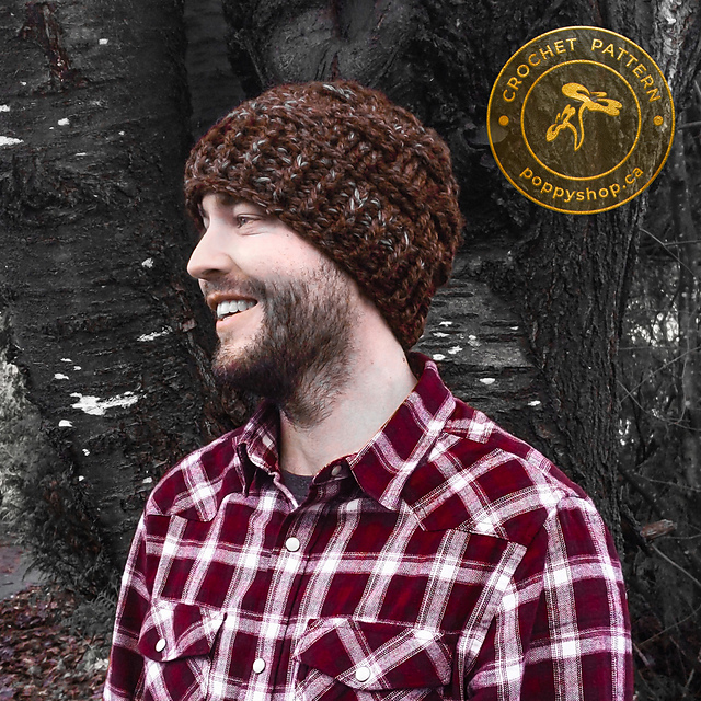 Ravelry: Brickwork Men's Toque pattern by Poppy Shop