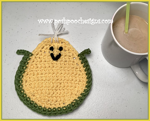 Ravelry: Corny Corn Coasters pattern by Sara Sach