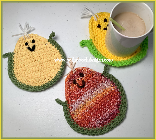 Ravelry: Corny Corn Coasters pattern by Sara Sach