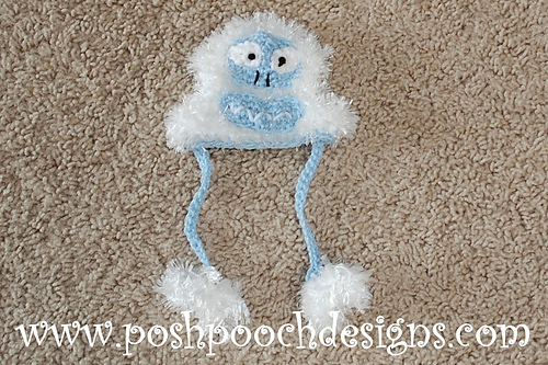 Ravelry: Abominable Snowman Dog Hat pattern by Sara Sach