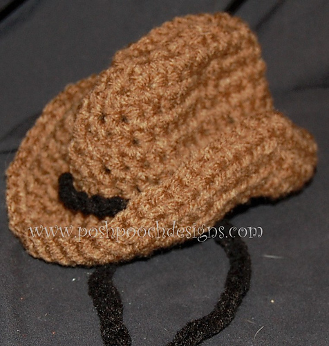 Ravelry: Dog Cowboy Hat pattern by Sara Sach