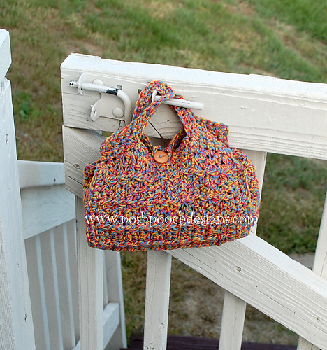 Ravelry: Cylinder Cosmetic Bag pattern by Sara Sach