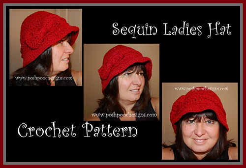 Ravelry: Sequin Ladies Hat pattern by Sara Sach