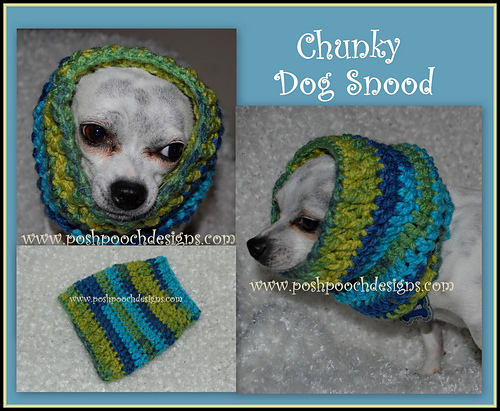 Ravelry: Chunky Dog Snood - Dog Cowl pattern by Sara Sach