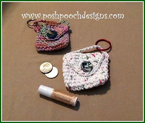 Ravelry: Keychain Bag pattern by Sara Sach