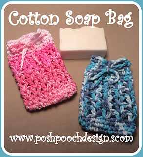 Ravelry: Cotton Soap Bag pattern by Sara Sach