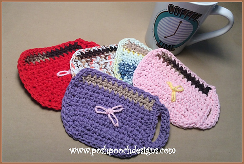 Ravelry: Coffee Cup Coasters pattern by Sara Sach