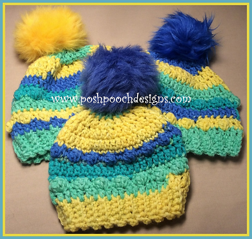 Ravelry: Bobble Children's Hat pattern by Sara Sach