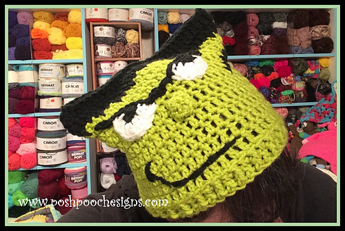 Ravelry: Frankenstein Monster Hat pattern by Sara Sach