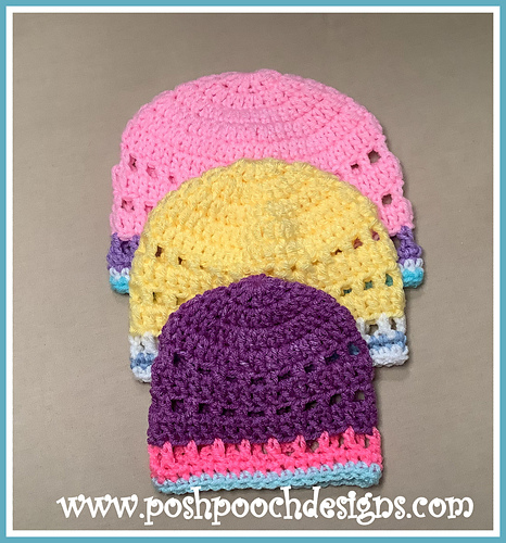 Ravelry: Child's Spring Beanies pattern by Sara Sach