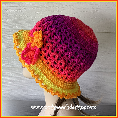 Ravelry: Pool Side Bucket Hat pattern by Sara Sach