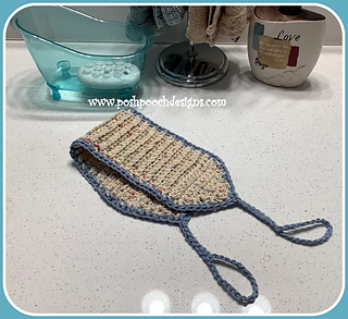 Ravelry: Pamper Us Back Scrubber pattern by Sara Sach