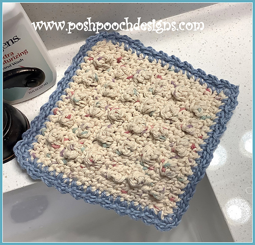 Ravelry: Pamper Us Bumpy Washcloth pattern by Sara Sach