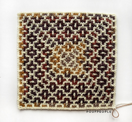 Ravelry: Mosaic Squares pattern by Julia Gendina