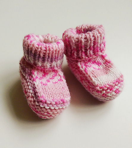 Ravelry: Newborn Booties pattern by Priscillia Uloho