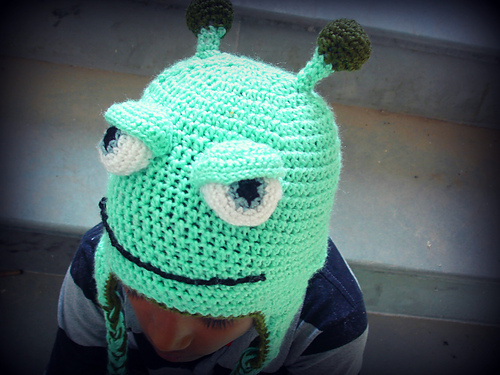 Ravelry: Green monster hat pattern by TLH Patterns