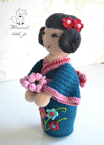 Ravelry: Kokeshi doll pattern by TLH Patterns
