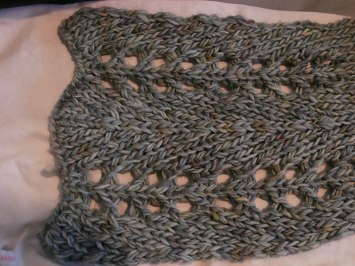 Ravelry: Loom Knit Light and Lacey Loom Scarf pattern by Faith Schmidt