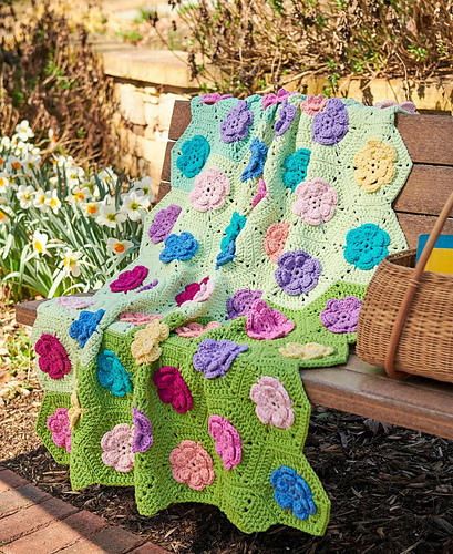 Ravelry: Gradient Garden Blanket pattern by Liz Salazar