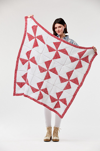 Ravelry: Peppermint Blanket pattern by Tori Gurbisz