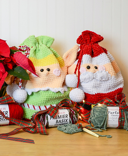 Ravelry: Santa Gift Bag pattern by Hattie Townsend