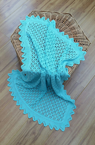 Ravelry: Lace Baby Shawl pattern by Irina Smith