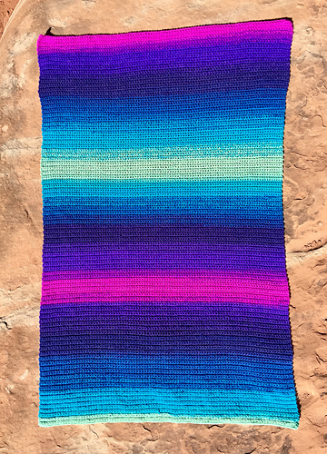 Ravelry: Let It Fly Mandala Blanket pattern by Susan E. Kennedy