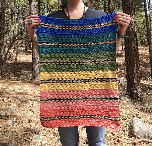 Ravelry: Rio Grande Stripe pattern by Susan E. Kennedy