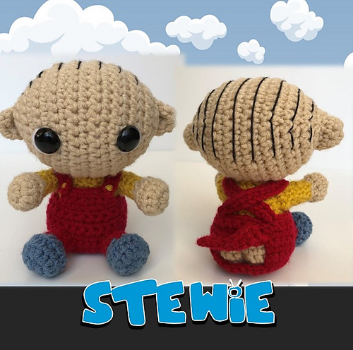 Ravelry: Baby Stewie/Family Guy/plushie pattern by Julie Prieur