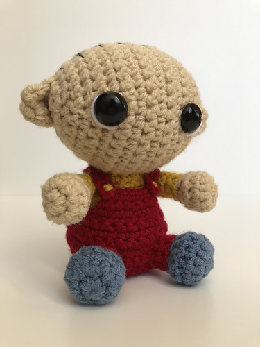 Ravelry: Baby Stewie/Family Guy/plushie pattern by Julie Prieur
