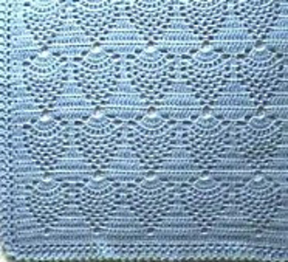 Ravelry: Pineapple Stripes Afghan pattern by Priscilla Hewitt