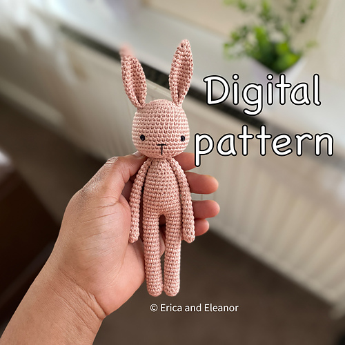 Ravelry: Erica the bunny pattern by Priscillia Uloho