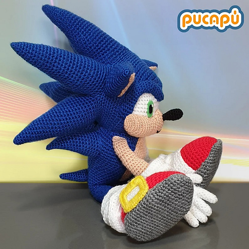 Ravelry: Sonic (Erizo - Hedgehog) pattern by Pucapu Amigurumis