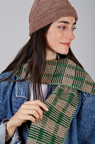 Ravelry: Flannel Scarf pattern by Yiğitcan / Pufido