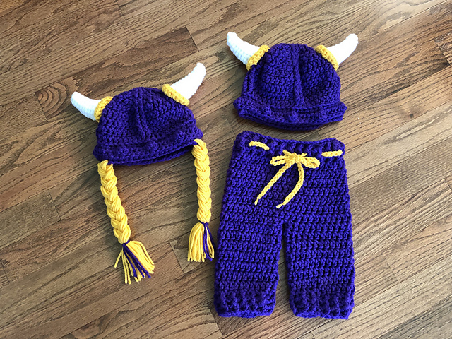 Ravelry: Viking Warrior Baby Outfit pattern by Debbie Calvert