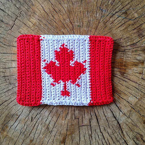 Ravelry: Canadian Flag pattern by Maria Jęczmyk